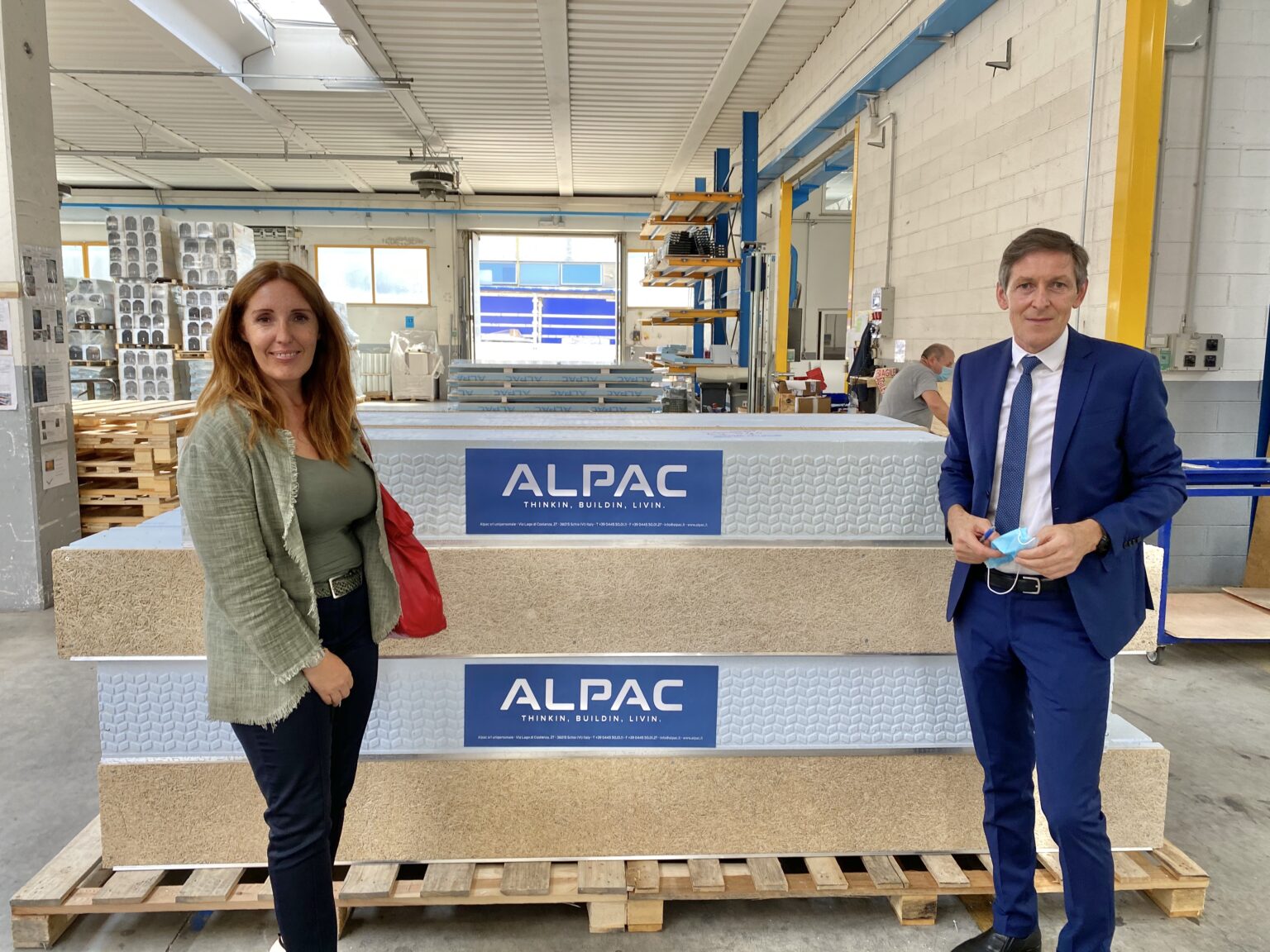 L'assessore Donazzan in visita al Gruppo Alpac - Alpac